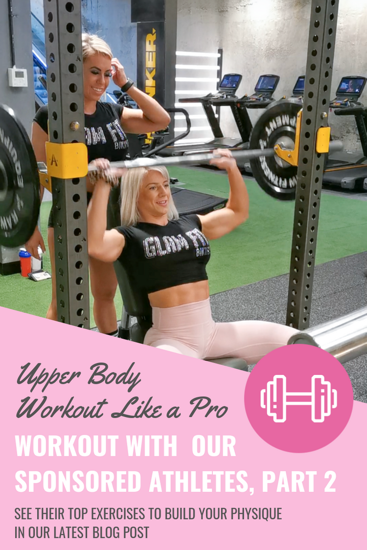 Upper body and Core workout for WBFF Pros – GlamFit Bikinis